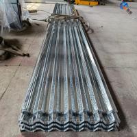 China Corrugated Galvanized Steel Roofing Sheet , GI Corrugated Roof Panel For Warehouse for sale