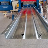 China 0.8mm-1.5mm Galvanized Steel Decking Sheet Floor Deck For Concrete Slab Construction for sale