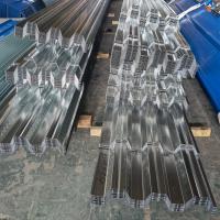 China 0.8mm-1.5mm Galvanized Steel Decking Sheet Floor Deck For Concrete Slab Construction for sale