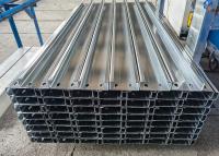 China Hot Dip Galvanized C Purlins Steel Channel For Warehouse Building for sale