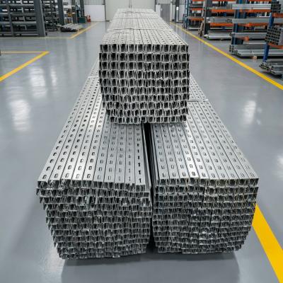 China ASTM A36 U Section Channel PV Support For Solar Mounting Support for sale