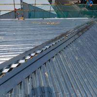 China Easy Installation Galvanized Steel Ridge Cap Waterproof For Metal Roofing Sheet for sale