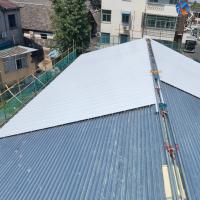 China Easy Installation Galvanized Steel Ridge Cap Waterproof For Metal Roofing Sheet for sale