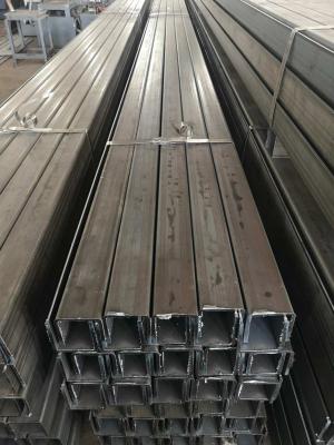 China Q235 Steel Channel Sections Hot Rolled / Cold Formed U Channel Section for sale