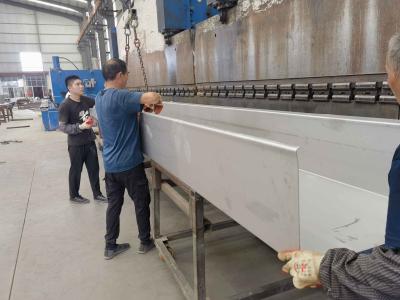 China Kyzotech Steel Roofing Accessories Roof Gutter For Metal Roofing System for sale