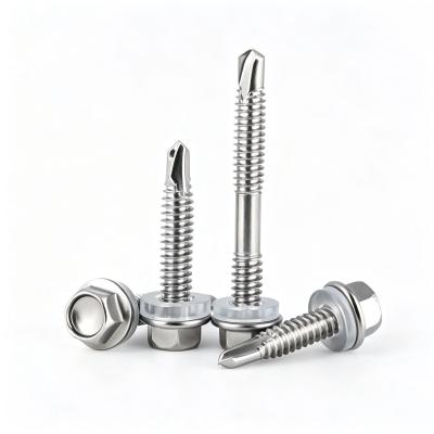 China Roofing Accessory Stainless Steel Self Drilling Screw Corrosion Resistant Fastener for sale