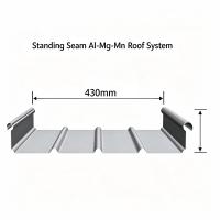 China Concealed Fix Metal Roof Systems For Airport / Transportation Terminal Projects for sale