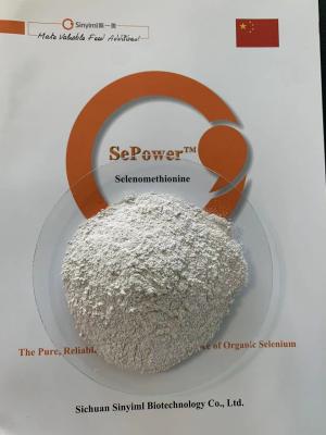 China 0.75% Selenium Minerals Pure L Selenomethionine Powder Additives Animal Nutrition for sale