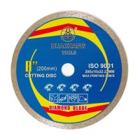 China high quality 8inch 200×1.6/2.2×10×22.23mm Hot Press Diamond Tile Saw Blades For General Purpose ,Ceramic , Marble for sale
