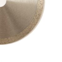 China Cold Press 6inch '150×1.4/2.0×10×22.23mm Continuous Rim Diamond Blade High Quality For General Purpose ,Ceramic , Marble for sale