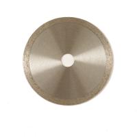 China Cold Press 6inch '150×1.4/2.0×10×22.23mm Continuous Rim Diamond Blade High Quality For General Purpose ,Ceramic , Marble for sale