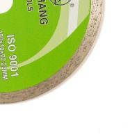 China Cold Press 7inch 180×1.6/2.2×10×22.23mm Continuous Rim Diamond Blade For Ceramic ,Marble With Long Cutting Life for sale