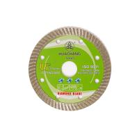 China Turbo Diamond Blade Cold Press 4.5inch '115×1.2/2.0×10×22.23mm High Quality For General Purpose , Ceramic , Marble for sale