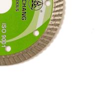 China Cold Press 5inch '125×1.2/2.0×10×22.23mm Turbo Diamond Blade For General Purpose , Ceramic , Marble And Concrete for sale