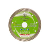 China Cold Press 5inch '125×1.2/2.0×10×22.23mm Turbo Diamond Blade For General Purpose , Ceramic , Marble And Concrete for sale