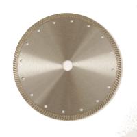China Cold Press 7inch 180×1.6/2.6×10×22.23mm Turbo Diamond Blade For General Purpose , Ceramic , Marble And Concrete for sale