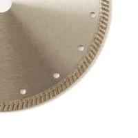China Cold Press 7inch 180×1.6/2.6×10×22.23mm Turbo Diamond Blade For General Purpose , Ceramic , Marble And Concrete for sale