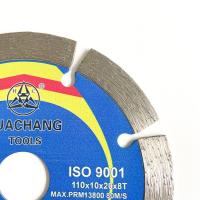 China Hot Press	110×1.2/1.8×10×20×8T Segmented Blade Diamond Saw Blade For Ceramic ,Tile,Granite,Marble, Concrete And Brick for sale