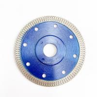 China High Quality Hot Press 4inch 105x0.8/1.2x10x20mm Blue Circular Diamond Saw Blade For General Purpose , Ceramic , Brick for sale