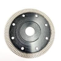 China HUACHANG Hot Press 4.5inch 115x0.8/1.2x10x22.23mm Blue Circular Diamond Saw Blade For General Purpose , Ceramic , Brick​ for sale