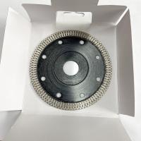China HUACHANG Hot Press 5inch 125x0.8/1.2x10x22.23mm Blue Circular Diamond Saw Blade For General Purpose , Ceramic , Brick for sale