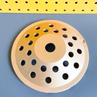China Factory 9inch Laser Welded 230mm Diamond Single Row Grinding Cup Wheel For Concrete , Stone,Hard Building Materials for sale