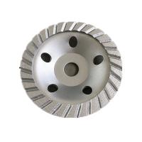 China hot press 4inch 105×4.5×20×22.23mm Sintered 105mm Diamond Continuous Turbo Grinding Cup Wheel For Concrete , Stone for sale