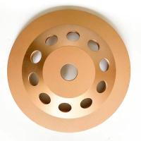 China HuaChang Tool 5inch 125×4.5×20×22.23mm Diamond Continuous Turbo Grinding Cup Wheel For Concrete , Stone for sale