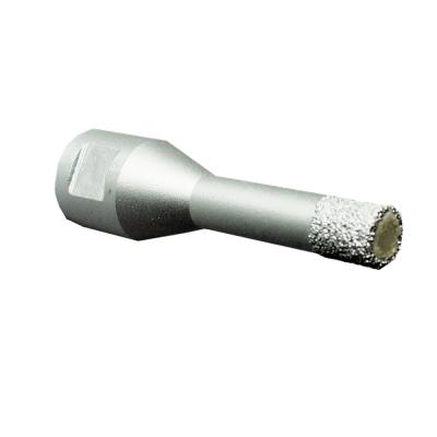 China 10×8×M14×60MM Diamond Drill Bit For Granite Vacuum Brazed Diamond Bit Drill With Long Life for sale