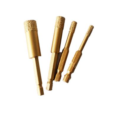 China 6810mm SET Dry Diamond Core Drill Bits For Ganite Tile Porcelain Marble Drill Bits With High Quality Long Life for sale