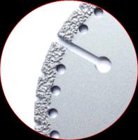 China 4.5inch 115×1.4/2.4×8×9T×22.23 Vacuum Brazed Diamond Grinding Cutting Disc High Quality For Stone Ceramic Plastic Marble for sale