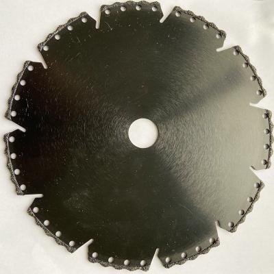 China Good look 5inch 125×1.4/2.4×6×9T×22.23 Vacuum Brazed Diamond Grinding Cutting Disc for stone ceramic plastic marble for sale