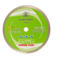 China high quality 9inch Cold Press 230×1.8/2.6×10×22.23mm Continuous Rim Diamond Blade For General Purpose ,Ceramic , Marble for sale