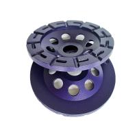 China 180mm Laser Welded Segmented Diamond Grinding Cup Wheel For Concrete , Stone, Building Material for sale