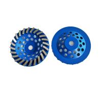China 150mm Laser Welded Segmented Diamond Grinding Cup Wheel For Concrete , Stone, Building Material for sale