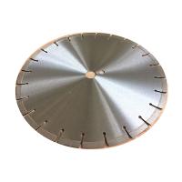 China 350×3.2/2.2×10×25.4×24T Huachang 14' Laser Welded Granite Concrete Dry Cutting Diamond Saw Blade With Long Life for sale