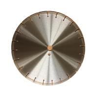 China 400 X 3.2/2.4 X 10 X 25.4x28T Huachang 16' Laser Welded Granite Concrete Dry Cutting Diamond Saw Blade With Long Life​ for sale