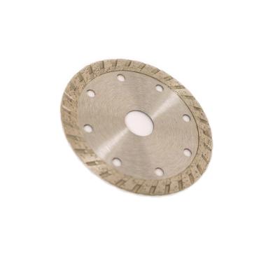 China Cold Press High Quality 4inch 105*1.8/1.2*10*8*20mm Turbo Diamond Blade For General Purpose , Ceramic , Marble for sale