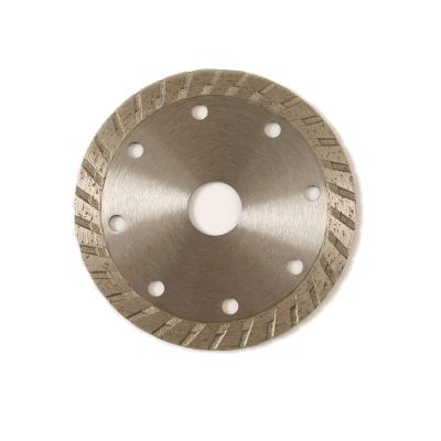 China Cold Press 4inch 105*1.8/1.2*10*8*20mm Turbo Diamond Blade High Quality For General Purpose , Ceramic , Marble for sale