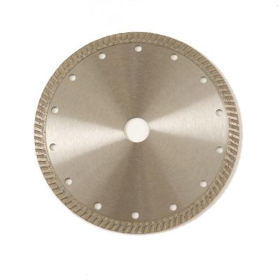 China Cold Press 6inch '180×1.6/2.6×10×22.23mm Turbo Diamond Blade For General Purpose , Ceramic , Marble And Concrete for sale