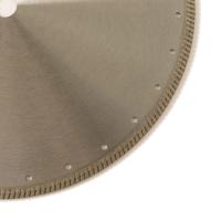 China 16inch '400×2.6/3.5×10×25.4mm Turbo Diamond Blade Cold Press For Ceramic Marble And Concrete for sale