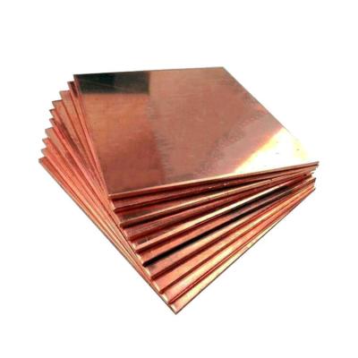 China Copper Sheet Plate 0.1mm-200mm Thickness 1000mm-6000mm Length ISO Certified for sale