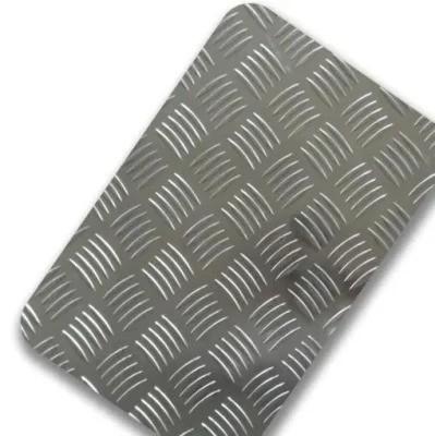 China 316L Stainless Steel Sheet 1.5mm 1.2mm 6mm Diamond Checker Plate AISI 1.4404 for sale