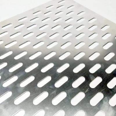 China 304 316 Stainless Steel Perforated Plate Sheet 3mm Thickness Punched Metal for Industrial Use for sale
