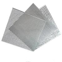 China Stainless Steel Perforated Plate 316 304 430 0.1-300mm Thickness for Industrial Construction for sale