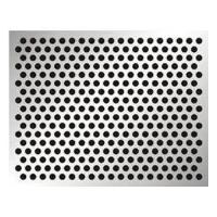 China 201 304 Round Hole Perforated Stainless Steel Sheet 0.1-300mm Thickness for Industry Construction for sale