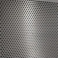 China 201 304 Round Hole Perforated Stainless Steel Sheet 0.1-300mm Thickness for Industry Construction for sale