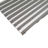 China Powder Coated Off White GI Corrugated Sheet Gauge 26 for Roofing for sale
