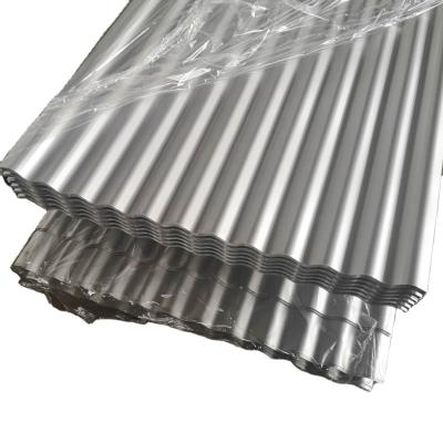 China Powder Coated Off White GI Corrugated Sheet Gauge 26 for Roofing for sale