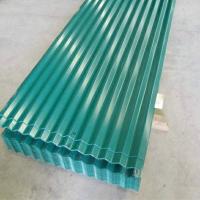 China Galvanized Corrugated Steel Roofing Sheet GI PPGI PPGL ASTM 120g 0.14-0.20mm for sale